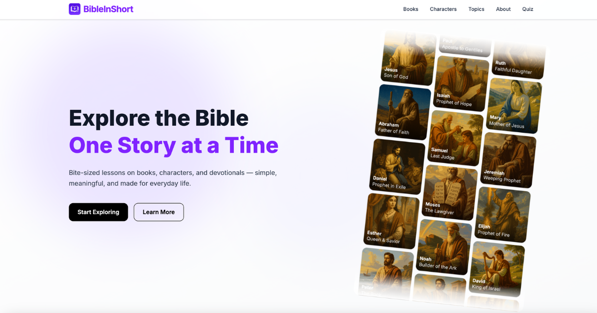 Genesis Summary | BibleInShort